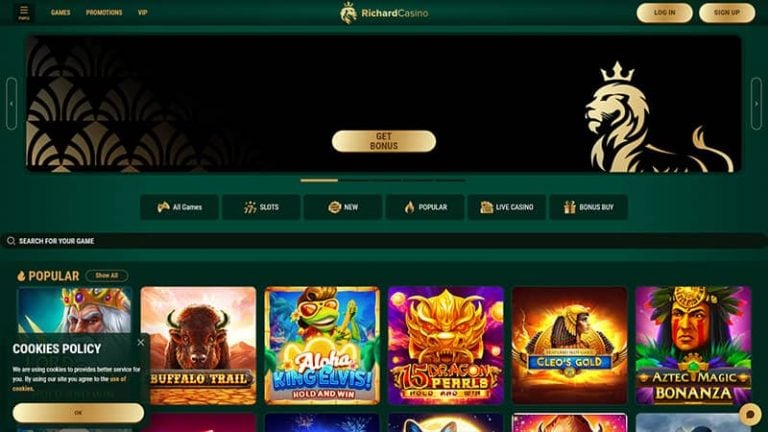 Richard Casino No Deposit Bonus Codes & Review
